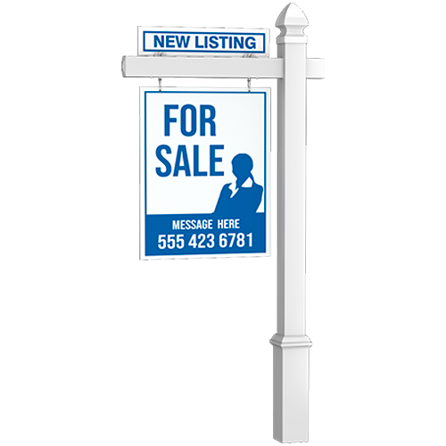 Vinyl Real Estate Post – Print & Sign
